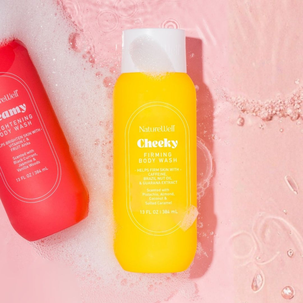 NatureWell cheeky firming body wash